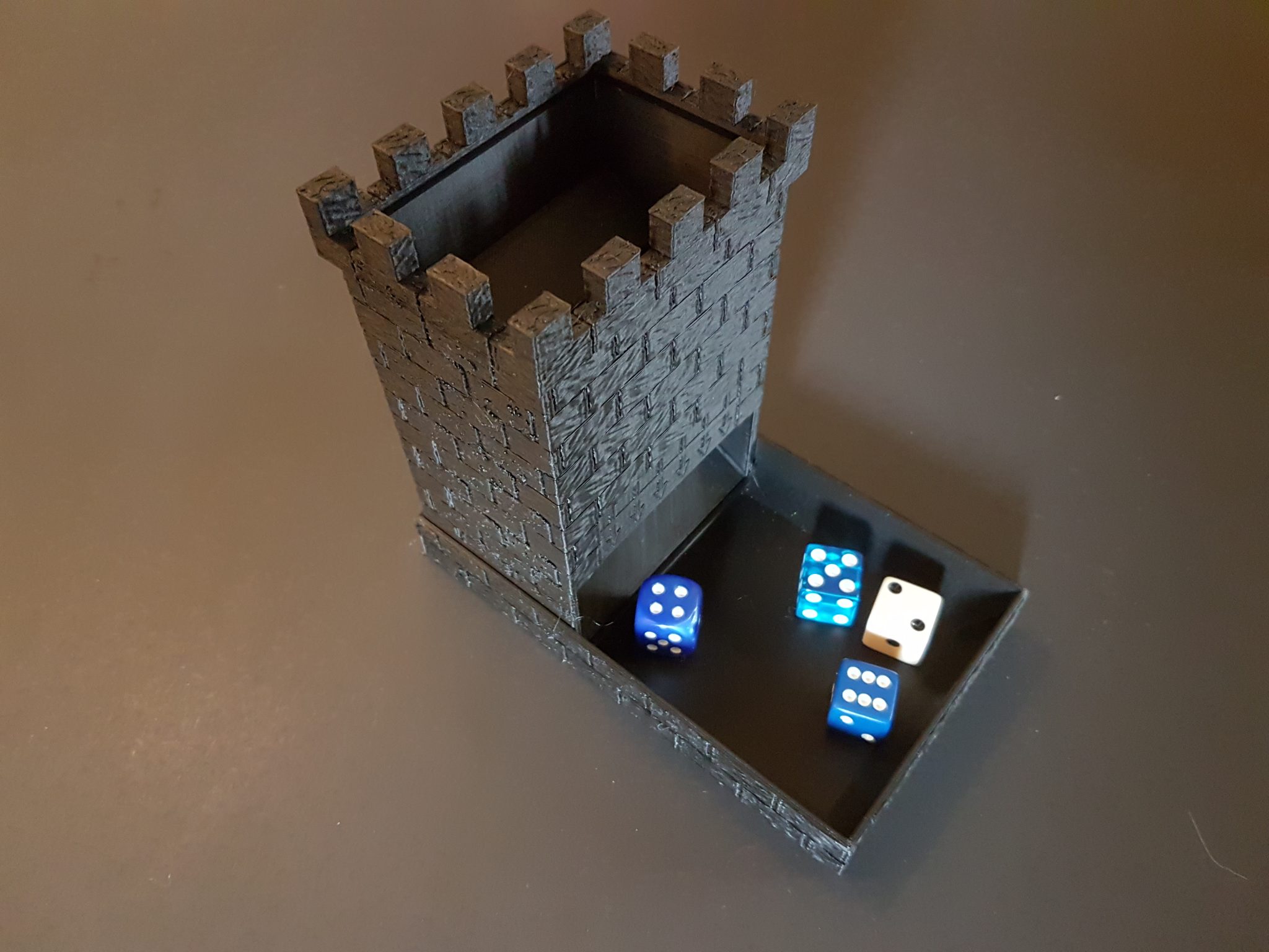 Evolution of a Dice Tower – 3D Orcs Printing Company